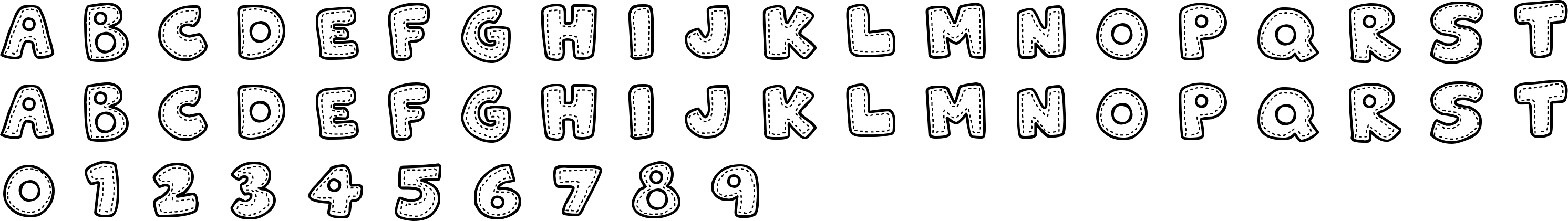 Patchwork Stitchlings - MakersType